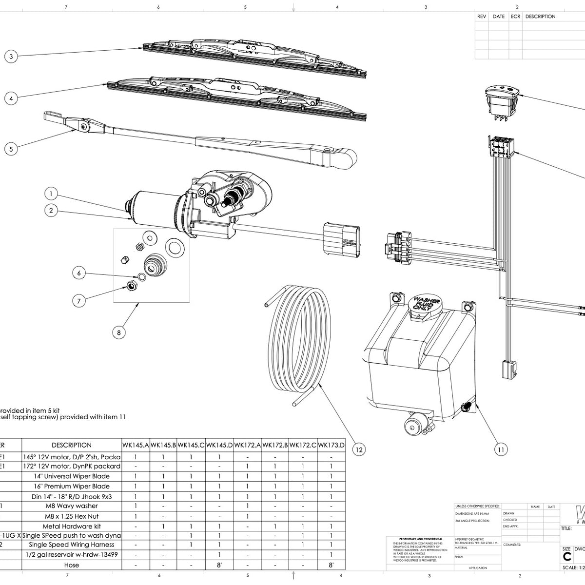 Side by Side - UTV - Wiper System Kits – AutoTex